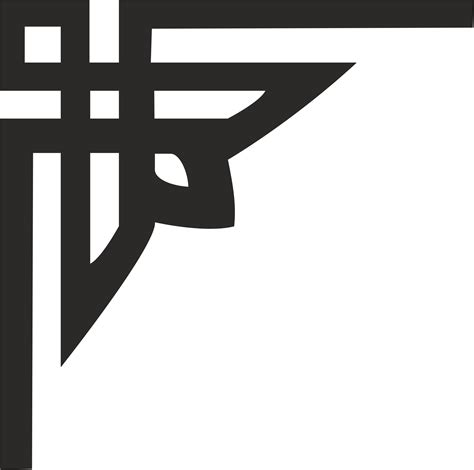 Classical Simple Border Decorative Dxf File Cnc File