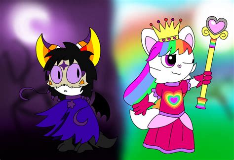 Rainbow And Shadow By Sdccraft On Deviantart