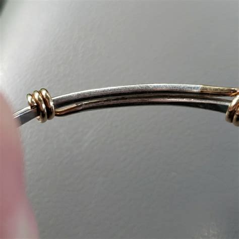 Ed Levin Jewelry Ed Levin Twotoned Bracelet 4k Gold Silver Poshmark