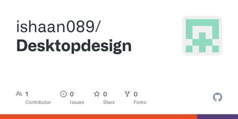 Github Ishaan Desktopdesign