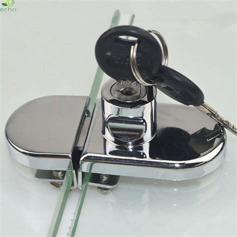 Class Cabinet Display Case Lock ล็อคตู้ประตูกระจกคู่เดี่ยว ใช้งานได้