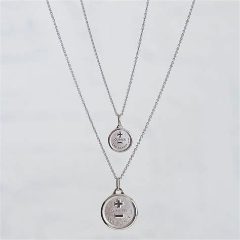 Augis Amour Loriginale Medal In White Gold Lepage