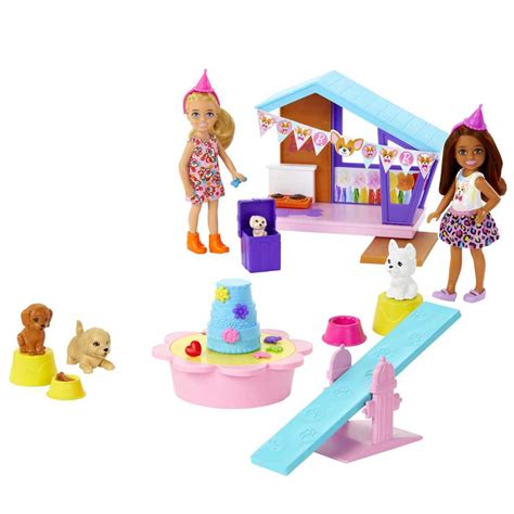 Confira Conjunto De Bonecas E Acessórios Polly Pocket Festa De Cachorrinhos Mattel