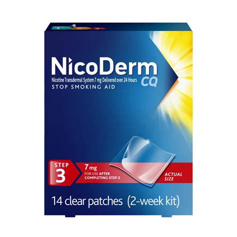 Nicoderm Cq Nicotine Patches 8 Weeks To Quit Bundle For Light Smoker Buyfsa