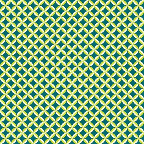 Premium Vector Green Seamless Geometric Pattern Background