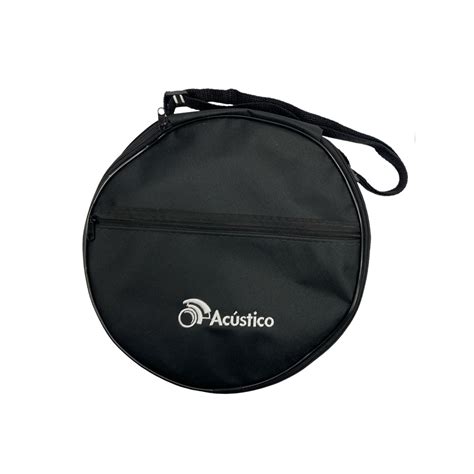 Capa Para Pandeiro 12” Com Alça E Bolso Simples O Acústico Referência Em Instrumentos