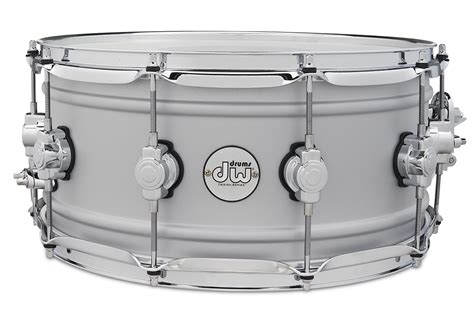 Dw Design Series Snares Now In Aluminum Music Instrument News