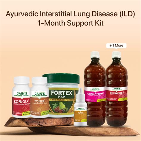 Interstitial Lung Disease Ild Support Kit Jains Cow Urine Therapy