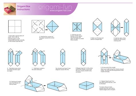 Origami Box Template Violet Download Printable Pdf Templateroller