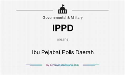Ippd Ibu Pejabat Polis Daerah In Government And Military By
