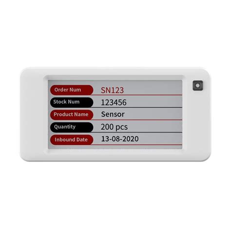 Retail Store Digital Price Tag Smart Electronic Label Shelf Esl System