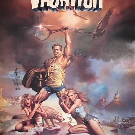 National Lampoons Vacation Vintage Poster Etsy