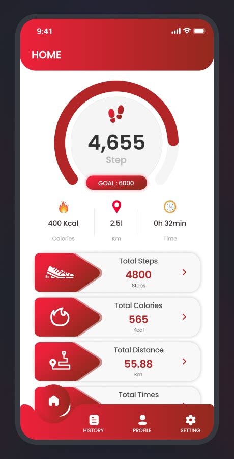step counter android native app 47 languages by shreyanshi infotech