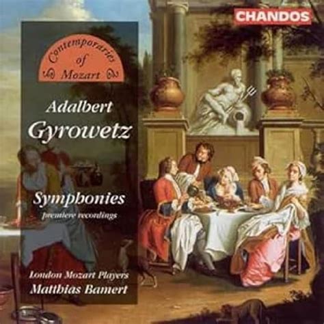 Adalbert Gyrowetz Matthias Bamert London Mozart Players Gyrowetz