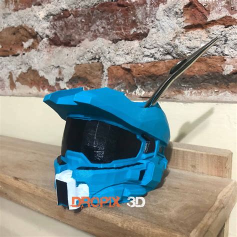 Archivo Stl Mate Casco Moto Cross 🧉 ・modelo Imprimible En 3d Para