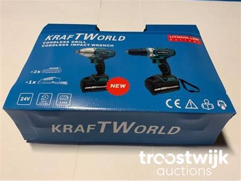2023 KraftWorld Germany Professionele Set accu gereedschap - Troostwijk