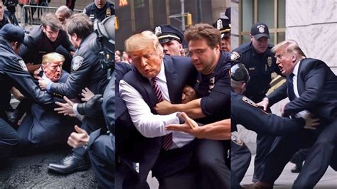 Donald Trump Arrested Twitter Stormed With Chilling Ai Deepfakes
