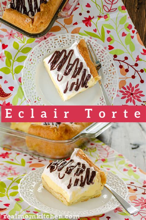 Eclair Torte Real Mom Kitchen Eclair Torte