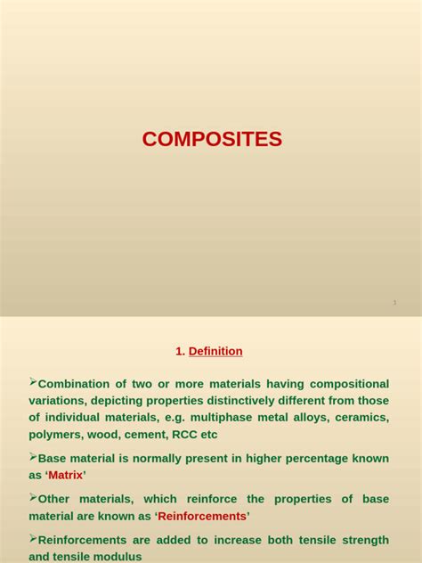 Module 10 Composites Pdf Composite Material Materials Science