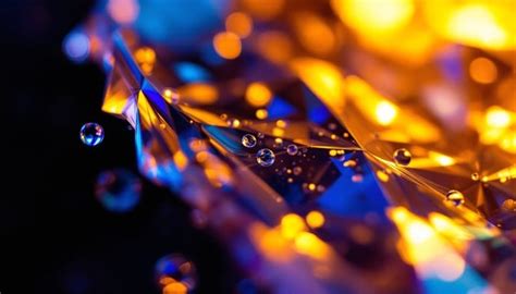Free Illuminated Water Droplets Image Droplets Macro Water