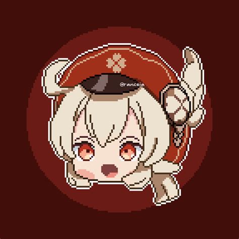 Chibi Pixel Art Klee By Ranceia On Deviantart