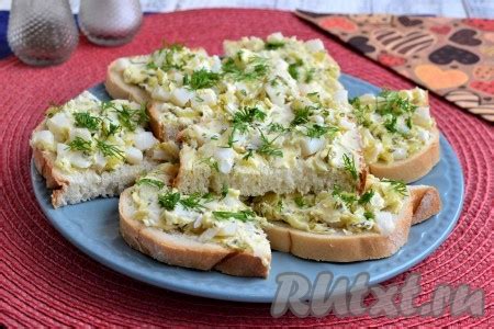 Бутерброды с кальмарами: 10 фото в рецепте