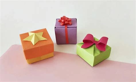 3 Ways Of Making Origami Boxes With Paper And Lid With Video