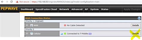 Placing Pepwave BR PRO G In Bridge Mode To Connect To Firewall Pepwave MAX Peplink Community
