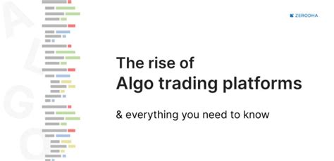 Automated Trading In Zerodha The Forex Geek