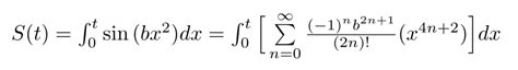 Fresnel Integrals Statistics How To