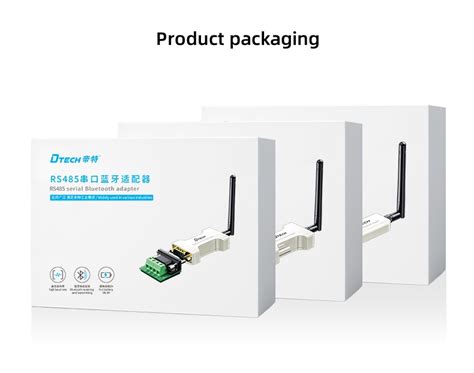 High Resolution Dtech Industrial 485 Transmitter Receiver Wireless Rs485 Serial To Bt