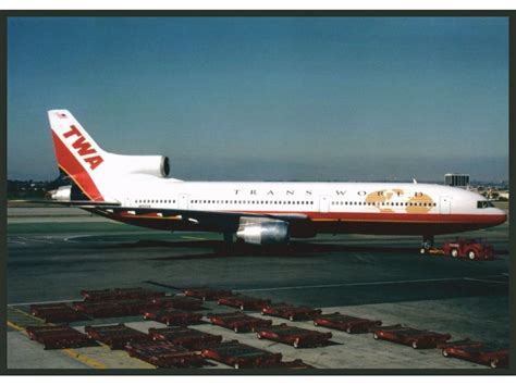 Postcard Twa Tristar