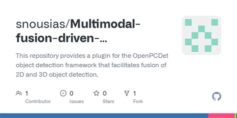 GitHub Snousias Multimodal Fusion Driven Automotive Scene Analysis This Repository Provides A
