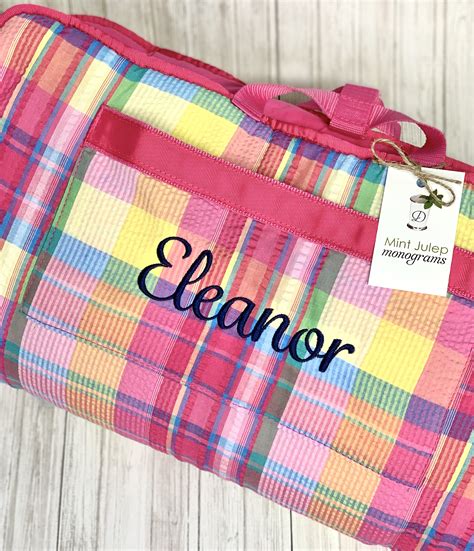 Monogrammed Nap Mat Pre K And Kindergarten Ready
