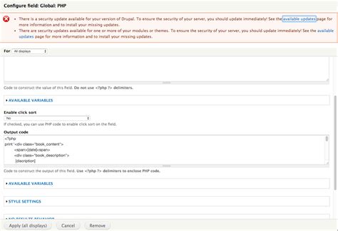 Php How To Conditionally Hide Html In Global Custom Text In Views
