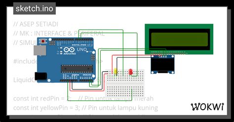 Simulasi Ino Wokwi ESP STM Arduino Simulator