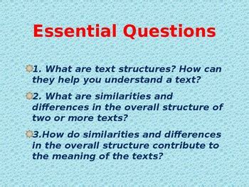 Text Structures Powerpoint By Rust S Radical Resources TPT