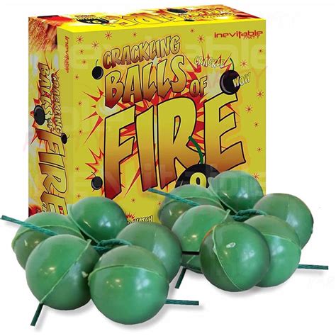 Crackling Balls Of Fire Novelty Fireworks The Firework Outlet