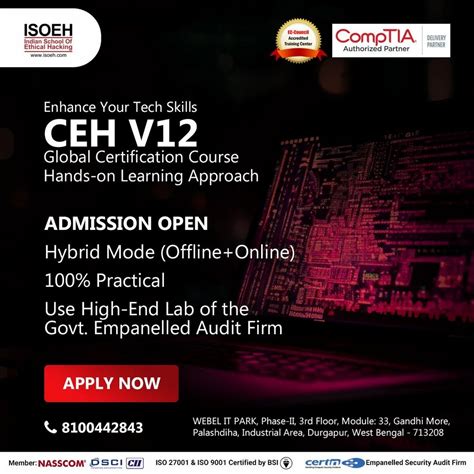 Certified Ethical Hacker Ceh V12 In Kolkata Id 2853094950588