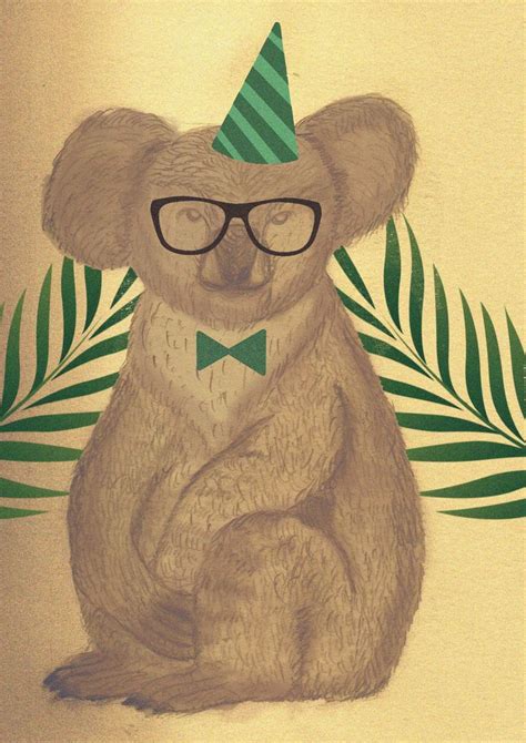 nerd koala