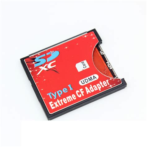 Adaptor Sd Sdhc Sdxc Card La Cf Card Adaptor Compact Flash Type I Econect