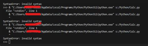 Line 1 Problem Python Syntax Programm Programmieren Informatik