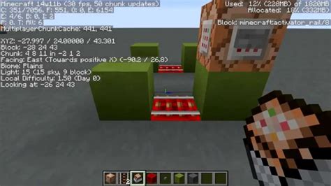Minecraft Formatting Compressed Command Block Minecart Devices