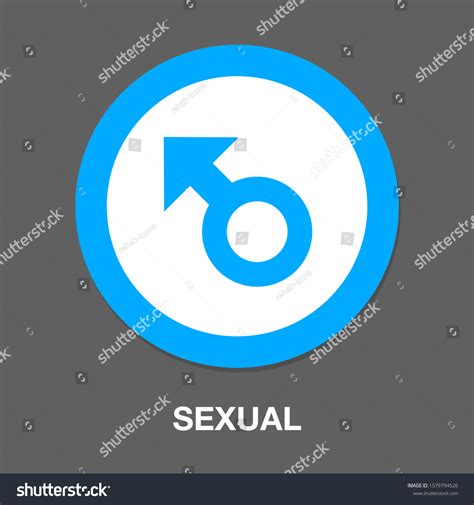 Male Sex Icon Gender Male Symbol Stock Vector Royalty Free 1579794526