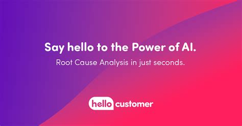 Customer Feedback And Verbatim Analysis Hello Customer