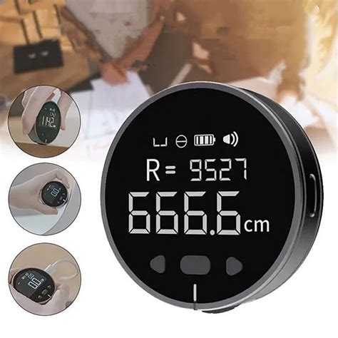 Wnfjr Electronic Digital Tape Measure Digital Measuring Tape With 200m