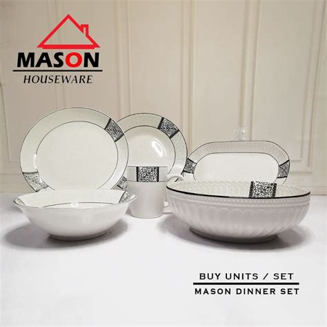 Jual Dinnner Set Dinning Set Set Hampers Motif Black Branch Shopee