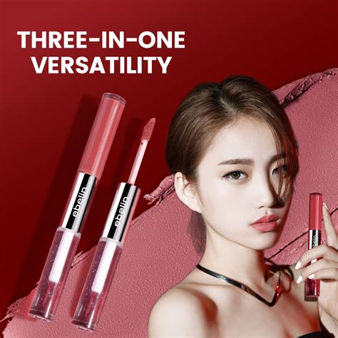 Jual Ebelin Lipstik Cair 2 In 1 Lip Glaze Lipstik Dengan Liquid