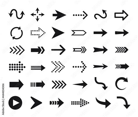 Arrow Icon Arrows Pictograms Buttons Web Cursors Pointers Up Down